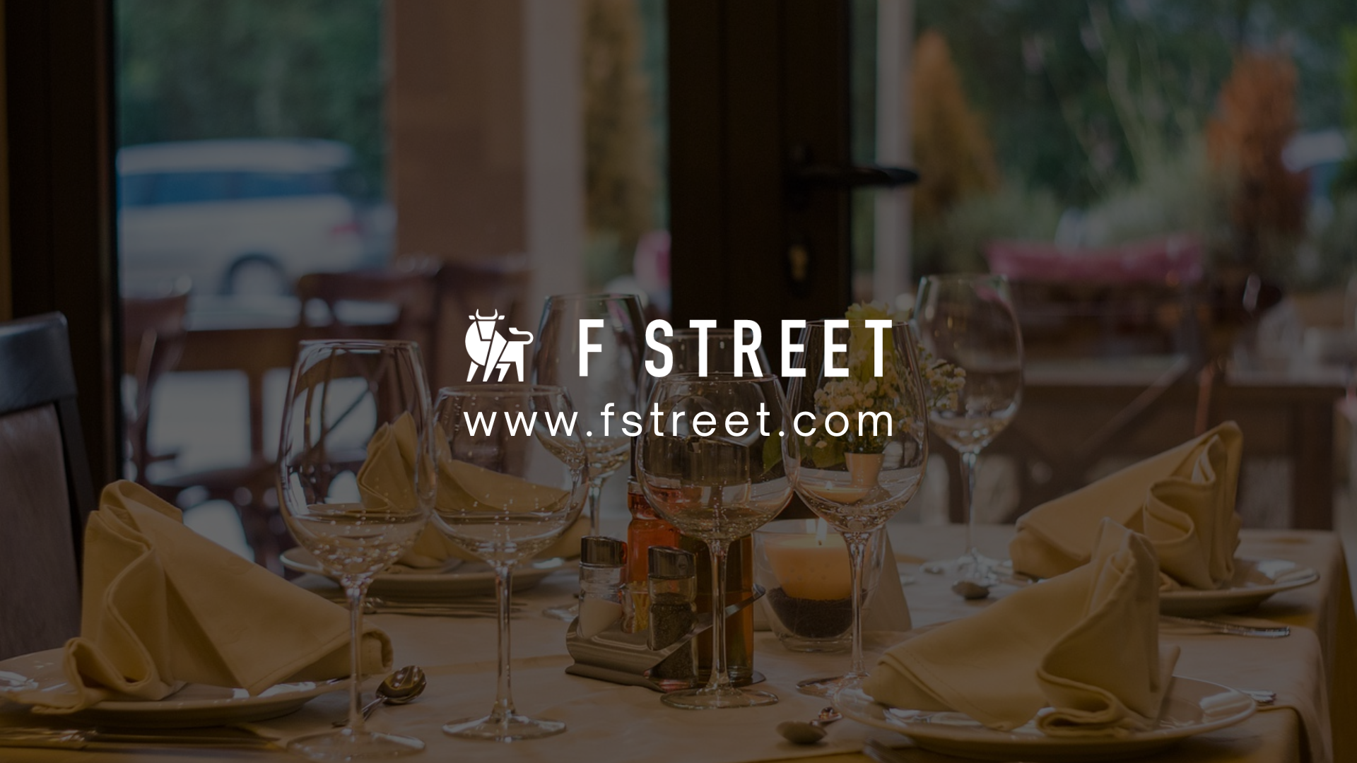 Dinner with F Street | Choose Your Date | Let's Connect